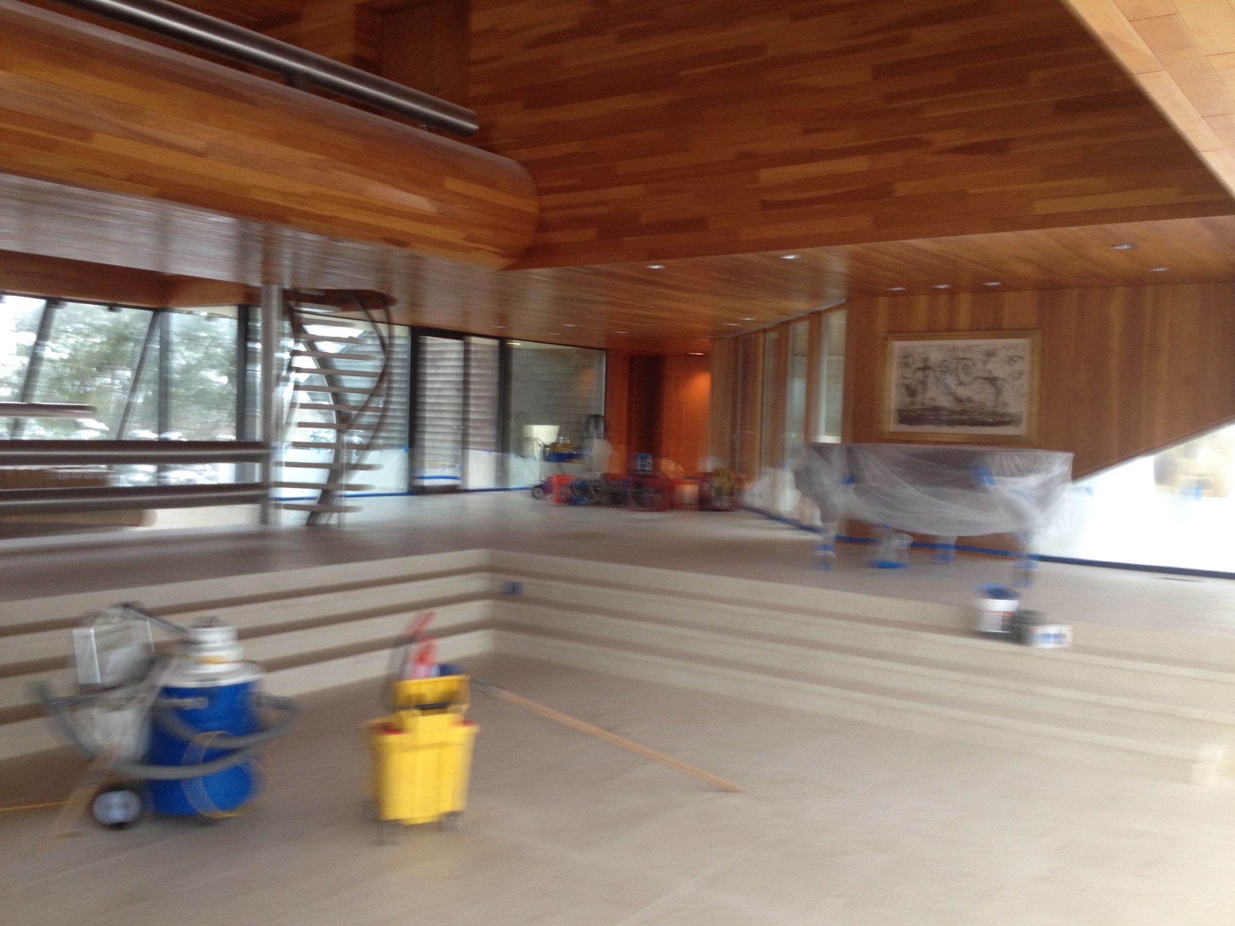Limestone Floor Restoration Hone Finish - Oldstonerestoration