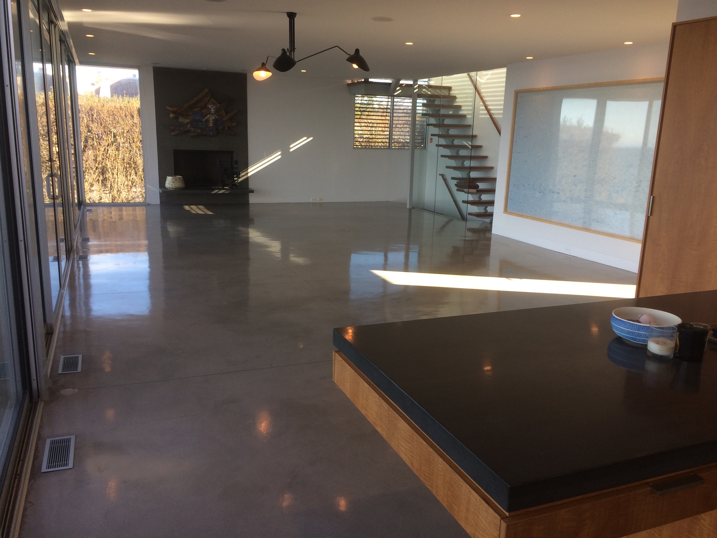 Self-Leveler Polished Concrete Overlays - Oldstonerestoration
