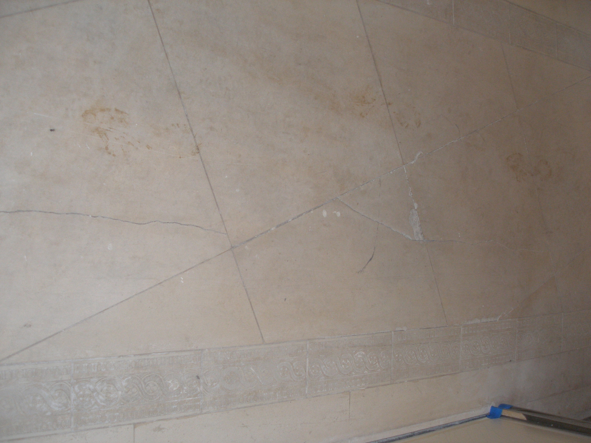Limestone Lobby Floor Restoration - Oldstonerestoration