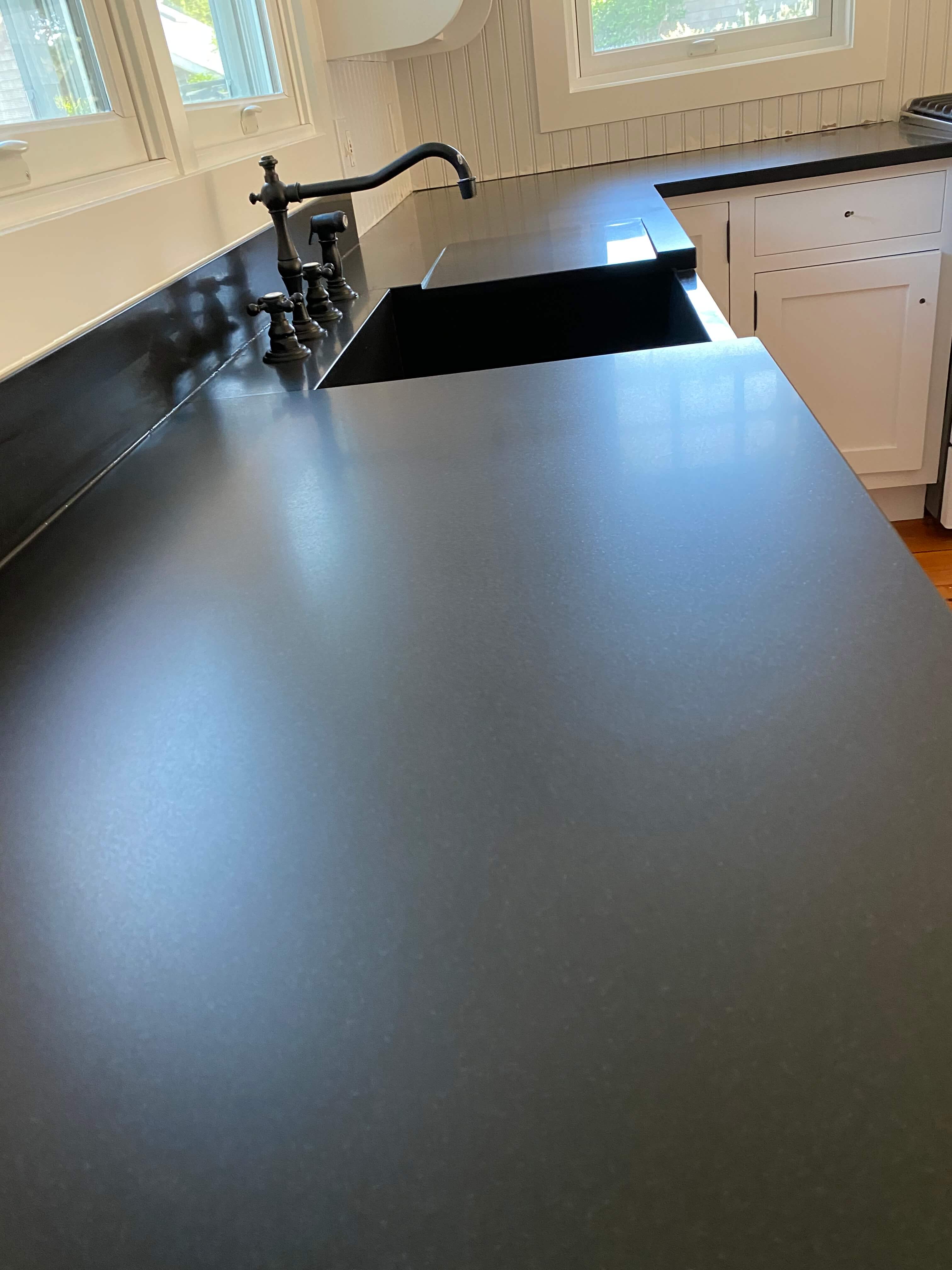 Granite Kitchen Counter Restoration - Oldstonerestoration