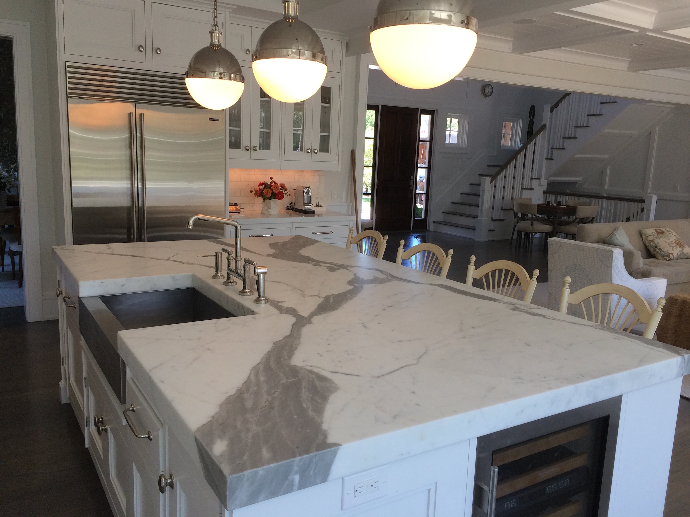 Marble Kitchen Counters Hone Finish - Oldstonerestoration