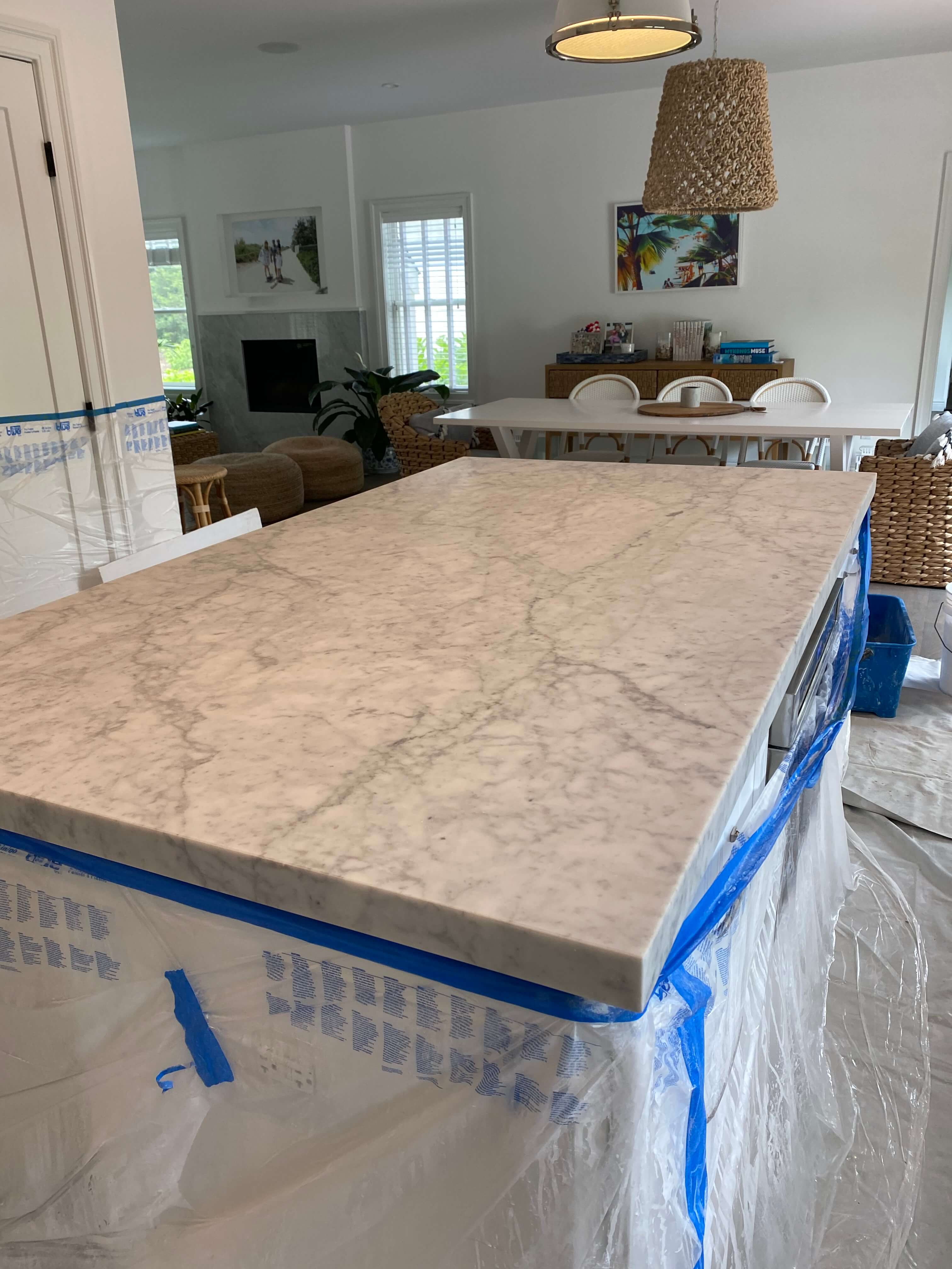 Marble Kitchen Counters Hone Finish - Oldstonerestoration