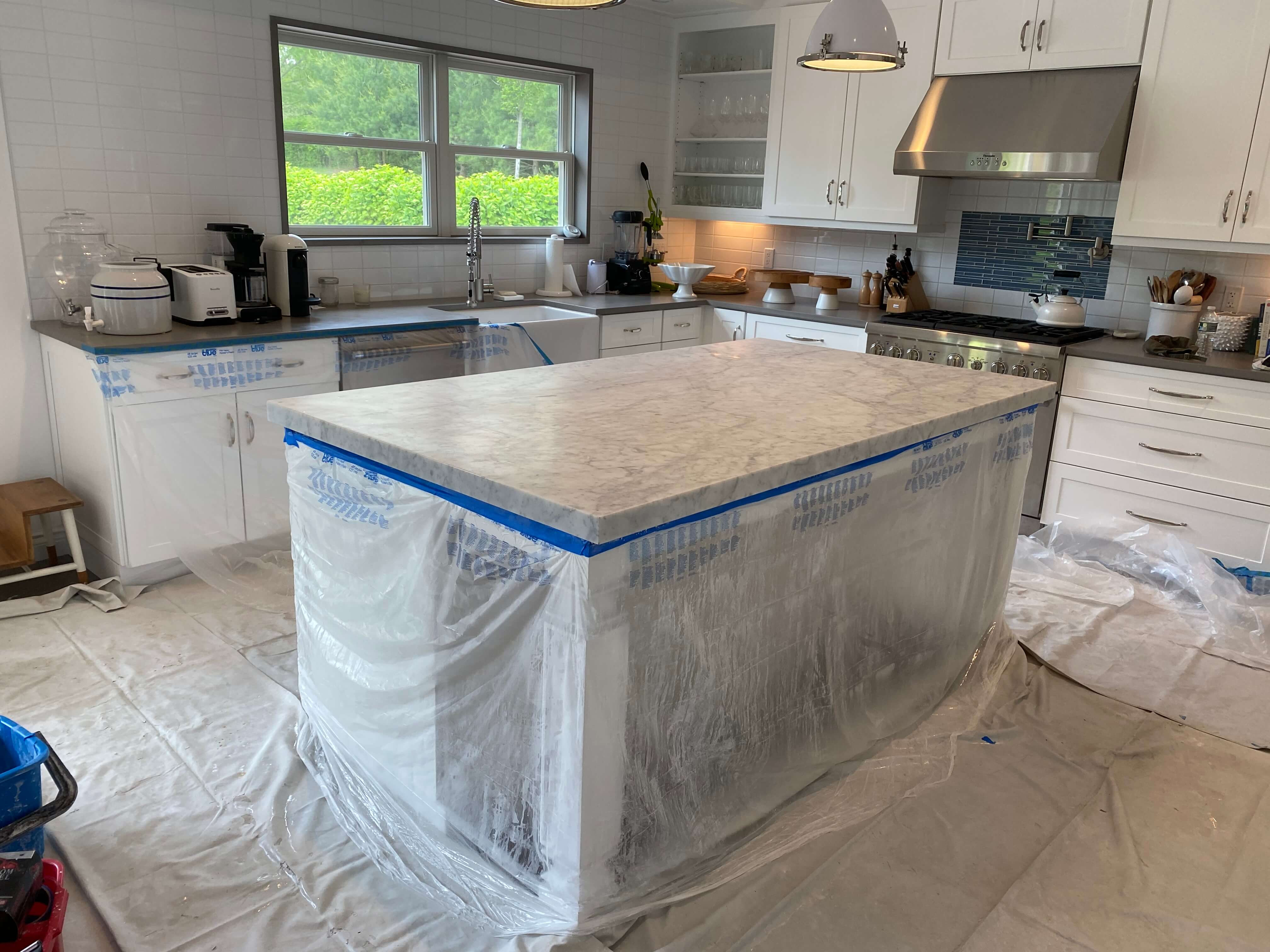 Marble Kitchen Counters Hone Finish - Oldstonerestoration