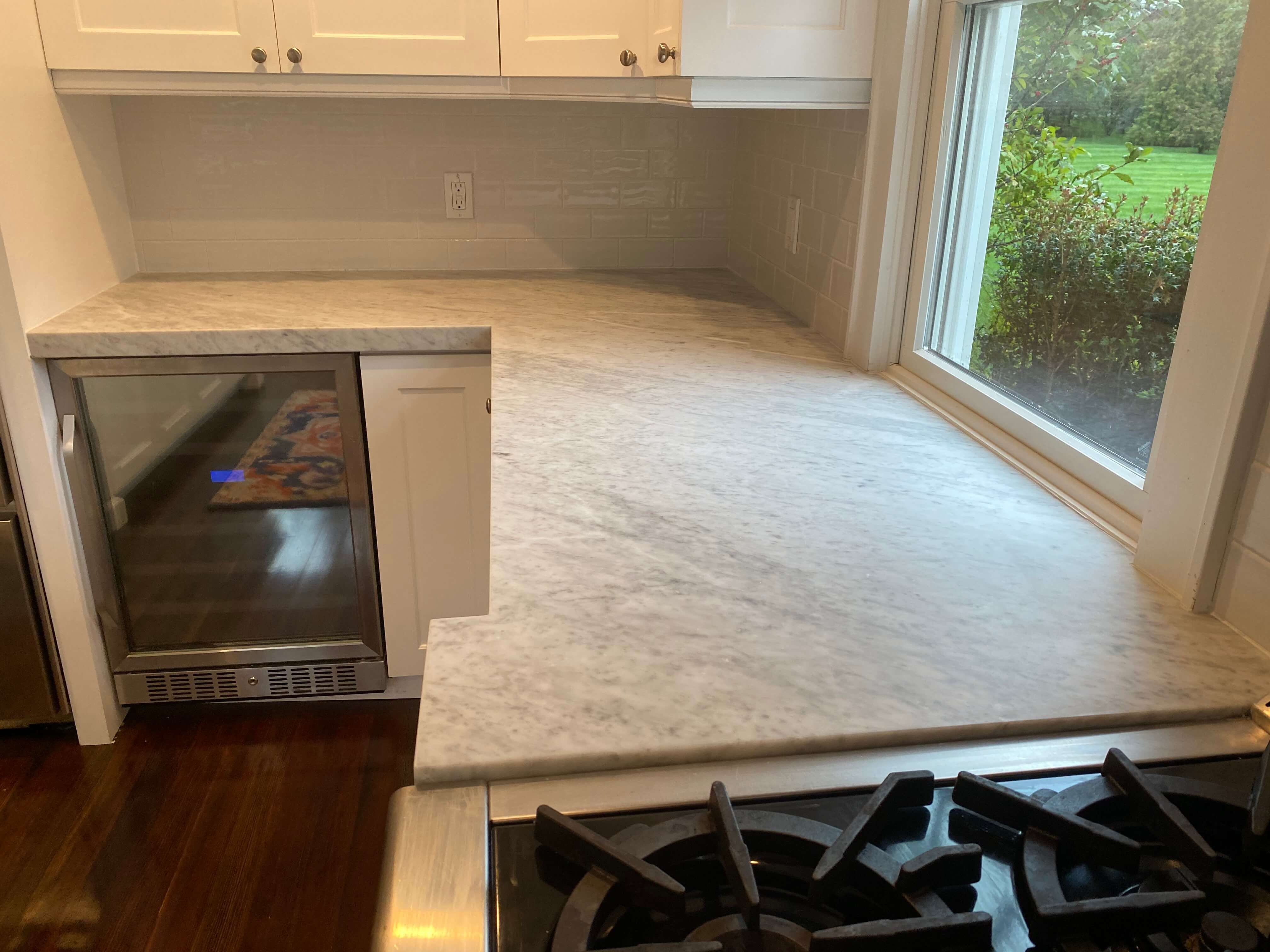 Marble Kitchen Counters Hone Finish - Oldstonerestoration
